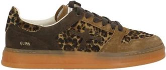 Premiata Quinnd Baskets - Femme - Chaussures - Brun - Taille: 38 EU