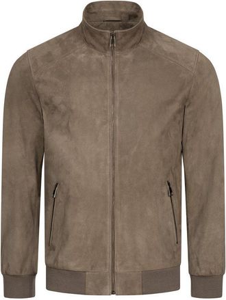 Mouflon Lederjacke Tony echtes softiges Ziegenveloursleder