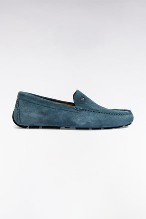 Eden Park Mocassins En Cuir Su&eacute;d&eacute; Bleus