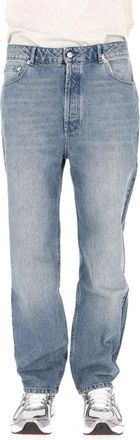 Officine G&eacute;n&eacute;rale Homme, Jeans, Bleu, Taille: W33 Jean &agrave; &eacute;cusson logo