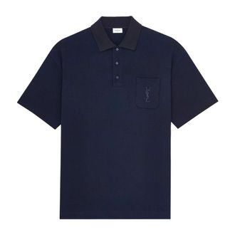 Saint Laurent Herren, Oberteile, Blau, XLGr&ouml;&szlig;e