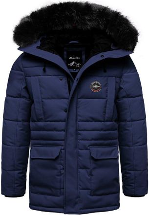 Amaci & Sons Winterjacke TULSA Winterjacke Herren Gef&uuml;tterte Dicke Winter Jacke Mantel Parka mit Kapuze
