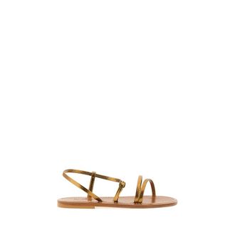 K.Jacques Flat Sandalen - - Shoes - Damen - Braun - 36 EU