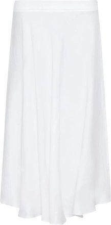 Marella Femme, Jupes, Blanc, Taille: 36 FR Mllgiostra Midi Skirt
