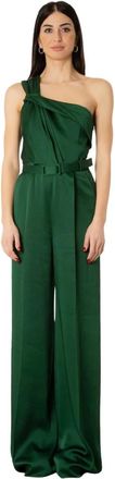 Max Mara Gioire Combinaison Une &Eacute;paule - Femme - Combinaisons et Ensembles - Vert - Taille: 38 FR