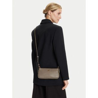 Pinko Handtasche PINKO Half Moon Baguette Mini AI 25-26 PLTT 105069 A0QO Beige