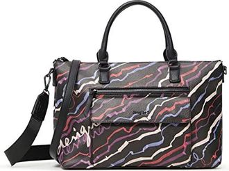 Desigual Bols_salvaje Padoue Sac &agrave; main pour femme Noir Taille unique EU, Noir, Einheitsgr&ouml;&szlig;e