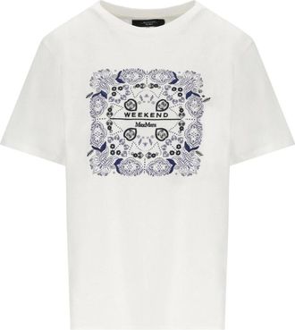 Max Mara Femme, Tops, Blanc, Taille: 38 FR West T-shirt