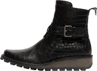 FLY London Fly London Damen Mooz133fly Mode-Stiefel, Schwarz, 42 EU