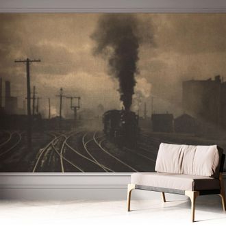 Tulup Carta Da Parati Autoadesiva - Fotomurale Adesivo - Design Elegante - Stile Moderno - Paesaggio Industriale 312x219 Cm