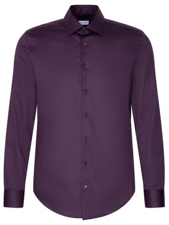 Seidensticker Herren Business Hemd - Shaped Fit - B&uuml;gelleicht - Kent-Kragen - Langarm - 100% Baumwolle