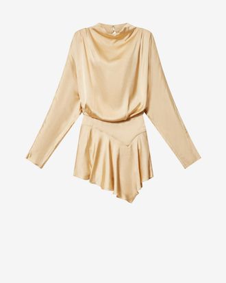 Isabel Marant Robe Neline - Femme - Beige - Taille36 - Isabel Marant