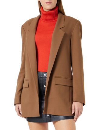 Sisley Sisley Damen 2O9BLW00Q Jacket, Burnt 11Q, 36