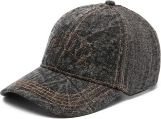 Ganni unisex, Accessoires, Gris, Taille: ONE Size Caps