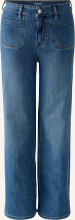 Oui Jeans blau