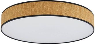 Lindby Lindby - led Plafonnier Jutis en bois pour salon & salle à manger