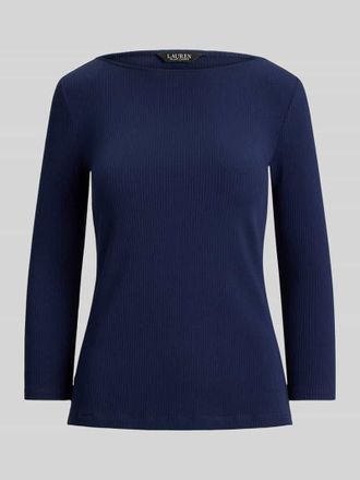 Lauren Ralph Lauren Strickshirt mit 3/4 Arm aus Baumwoll-Mix