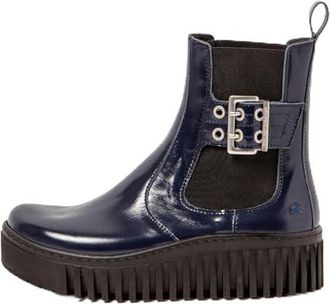 Art Art Femme 1516 Brighton Botte Oxford, Bleu Marine, 40 EU