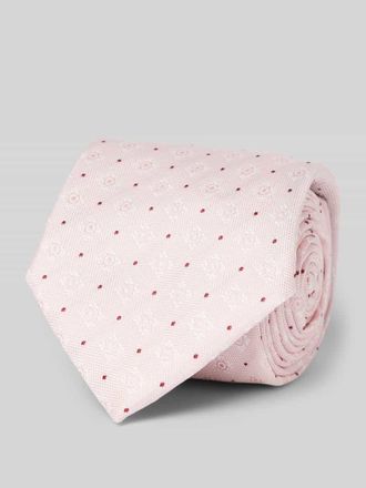 HUGO BOSS Seidenkrawatte mit Label-Detail
