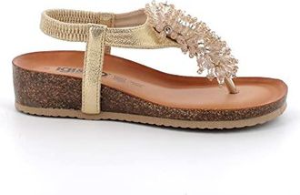 Igi & Co Antibes Femme Tongues, Platine, 35 EU