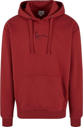 Karl Kani SMALL Signature Essential Hoodie Dark RED S red