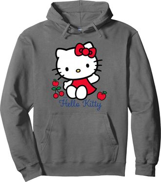Hello Kitty Cherry Bow Sweet Cute Friends XOXO Klassische Pose Pullover Hoodie