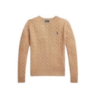 Polo Ralph Lauren Femme, Pulls, Beige, Taille: 36 FR Pull &agrave; manches longues