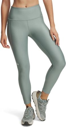 Under Armour Damen Motion Ankle Leggings, (349) Silica Gr&uuml;n/Wei&szlig;, M