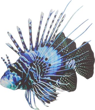 Valiclud Eisen Fisch-wanddekor Metall Fisch-skulptur Hänge-dekoration Für Schlafzimmer Kinderzimmer Wohnzimmer Garten Exquisit Und Langlebig