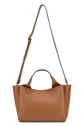 Tod's Calfskin Tote Bag - Brown