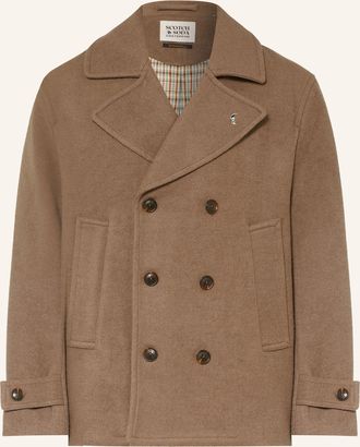Scotch & Soda Cabanmantel braun