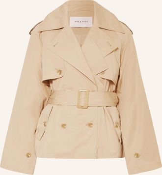 Mrs & Hugs Mrs & Hugs Trench-Jacke beige