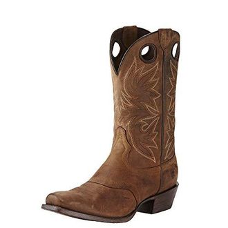Ariat Bottes Western Circuit Striker pour homme, Marron vieilli, 8 Wide