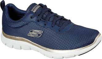 Skechers Baskets Flex Appeal 4.0 Active Flow pour femme, bleu marine, 39.5 EU