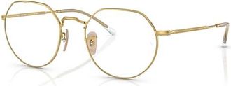 Ray-Ban Jack Transitions Sonnenbrillen Arista Gold Fassung Klar Glas 51-20