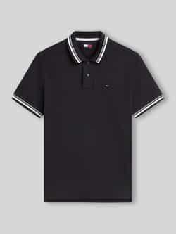 Tommy Jeans Regular Fit Poloshirt aus reiner Baumwolle