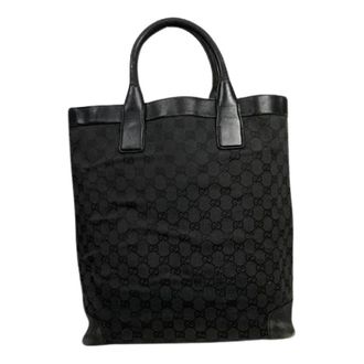 Gucci Pre-owned Stoff Tote Bag - - Pre-owned - Damen - Schwarzk - ONE SIZE