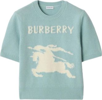 Burberry Damen, Strickwaren, Blau, LGr&ouml;&szlig;e