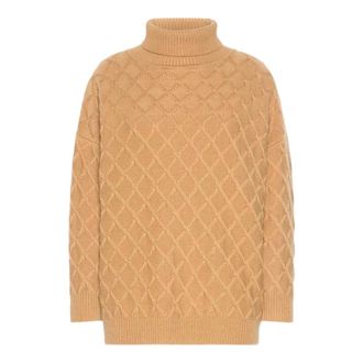 Max Mara Maglia Bambola Top - Femme - Pulls - Beige - Taille: 38 FR