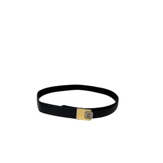 Loewe Pre-owned Lederg&uuml;rtel - - Pre-owned - Damen - Schwarzk - ONE SIZE