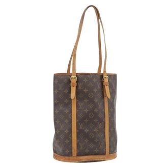 Louis Vuitton Sac seau vintage pr&eacute;-poss&eacute;d&eacute; - Femme - Pre-owned - Brun - Taille: ONE Size