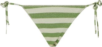 MC2 Saint Barth Femme, Maillots de bain, Multicolore, Taille: 40 FR Overlock Cheeky Bottom with Self