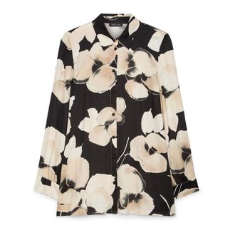 Fiorella Rubino Damen, Blusen & Hemden, Schwarzk, 3XLGr&ouml;&szlig;e