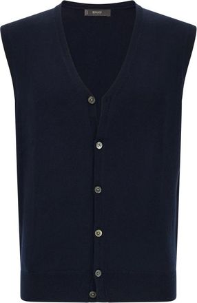 Boggi Milano Herren, Strickwaren, Blau, XLGröße