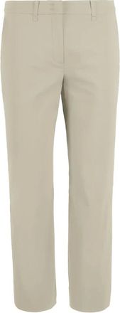 Bomboogie Femme, Pantalons, Beige, Taille: 44 FR Pantalon slim en coton stretch