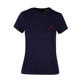 Polo Ralph Lauren Femme, Tops, Bleu, Taille: 44 FR T-Shirt Coupe Classique