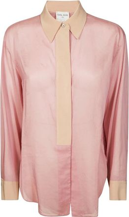 Forte_Forte Femme, Blouses et Chemises, Rose, Taille: 36 FR Camicia