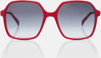 Valentino Lunettes de soleil oversize Light VLogo