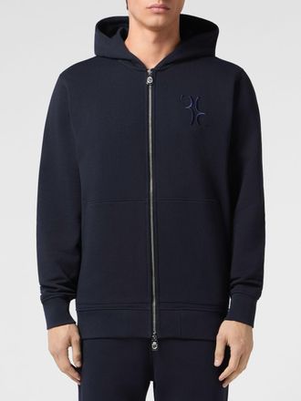 Billionaire Boys Club Sweat &agrave; capuche zipp&eacute; en coton avec logo brod&eacute;