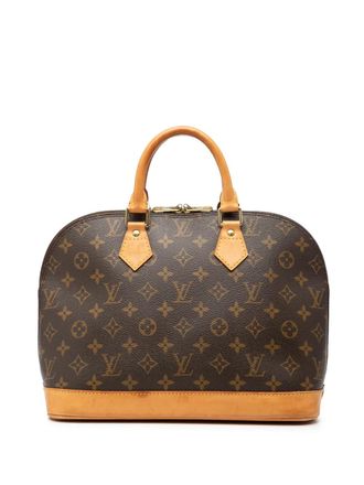 Louis Vuitton 1998 pre-owned PM Alma Handtasche mit Monogramm - Braun